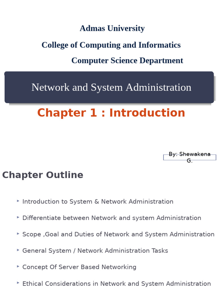 Chapter 1- Intoduction toNSA | PDF | Computer Network | Computer File