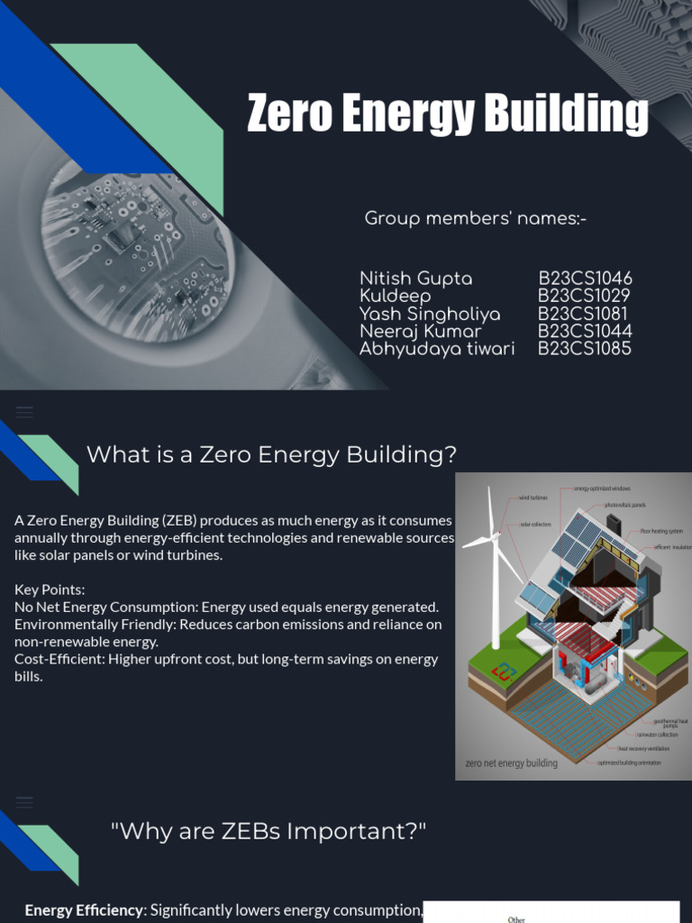 Understanding Zero Energy Buildings | PDF | Efficient Energy Use ...