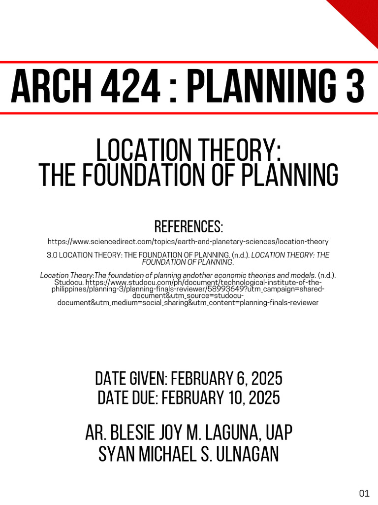 RSW 2 - Planning & Specs | PDF | Economies