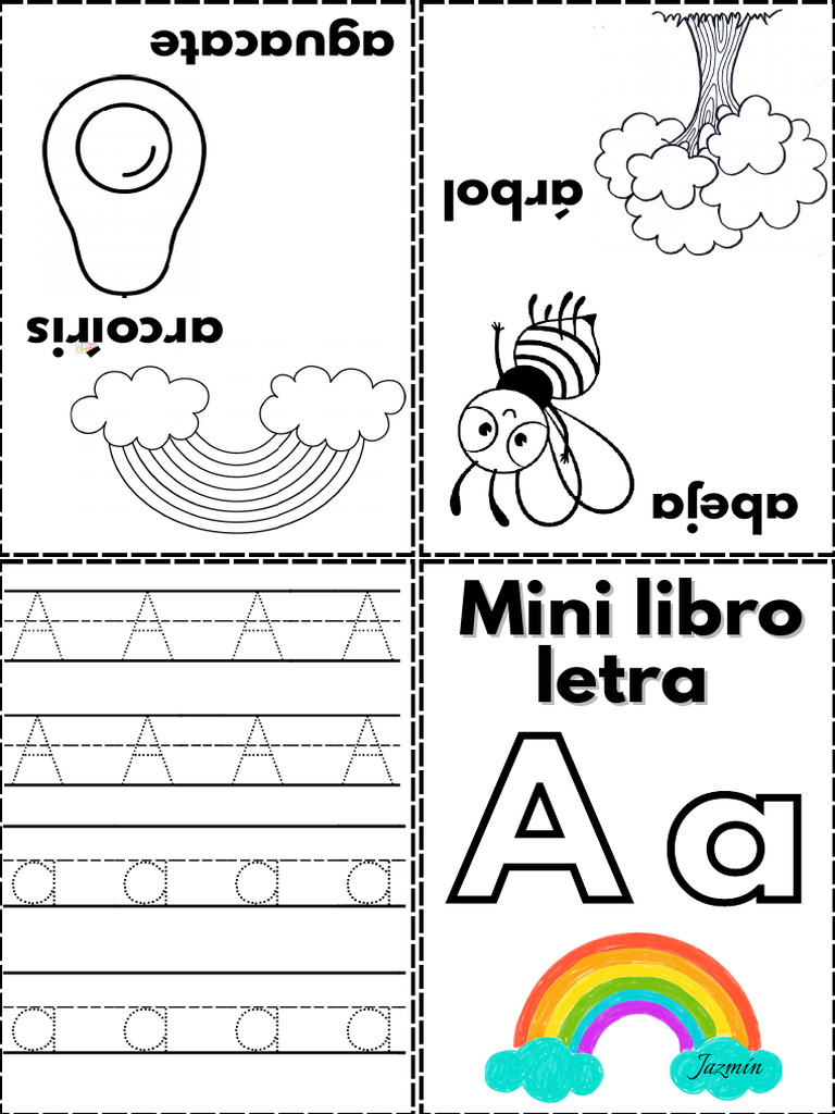 Mini Libro de Las Vocales - 20250119 - 224914 - 0000 | PDF