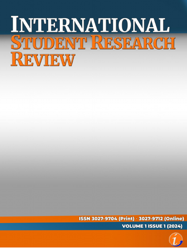 ISRR Vol 1 2024 | PDF | Educational Technology | Social Sciences