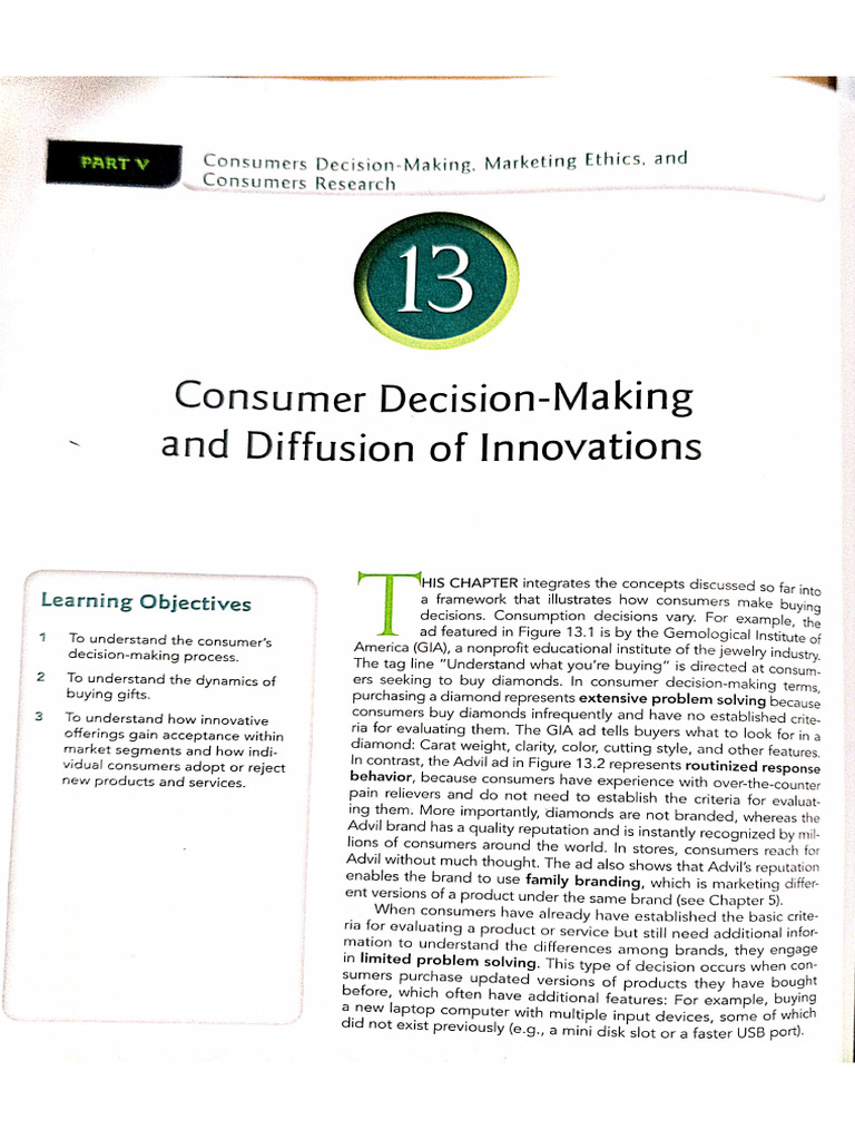 Consumer Behaviour Unit 2 | PDF