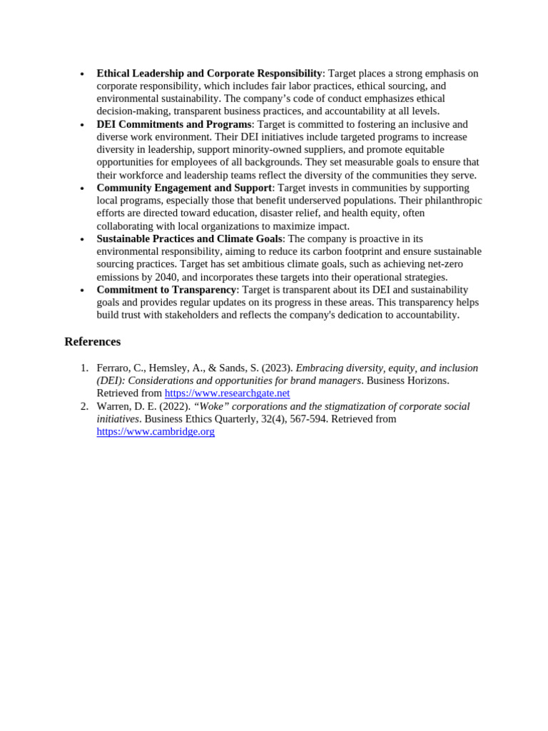 Ethical Leadership and Corporate Responsibility | PDF