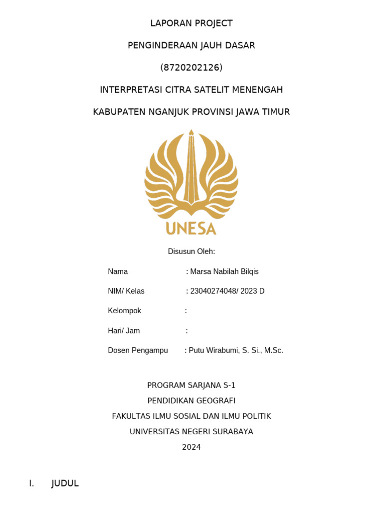 LAPORAN PROJECT | PDF