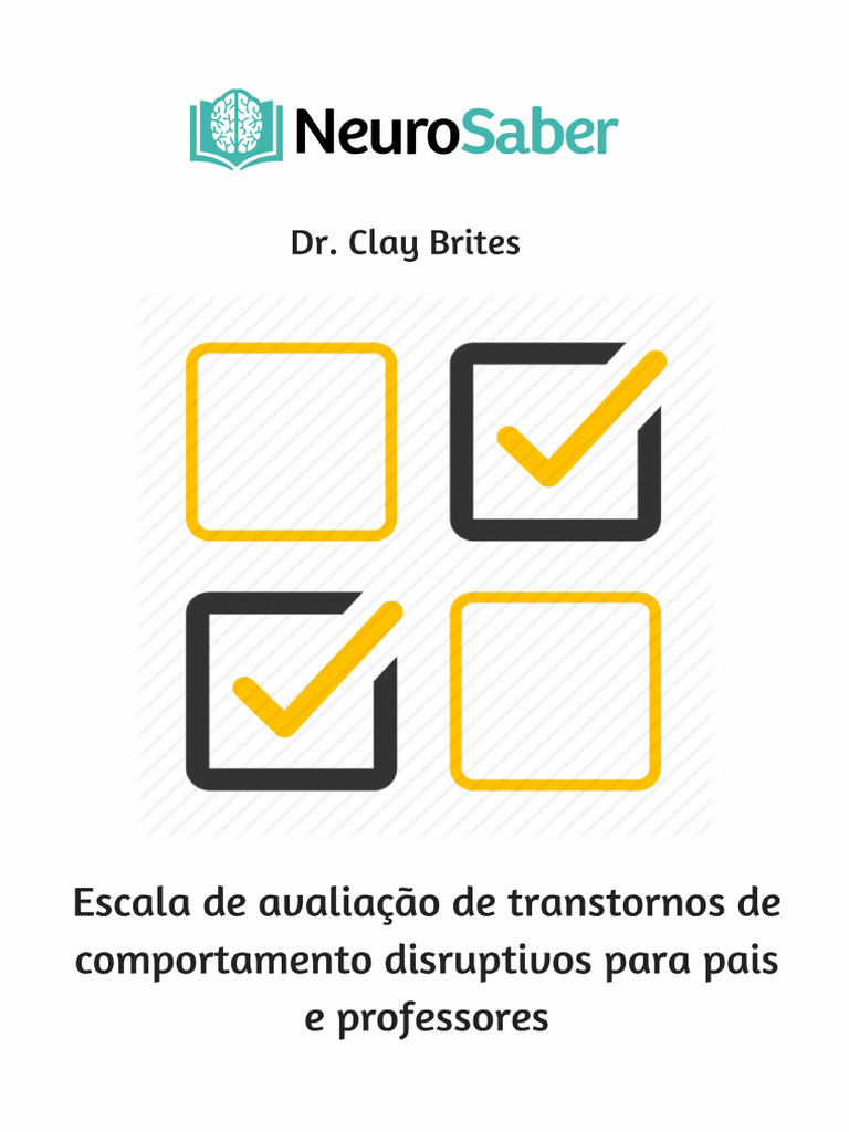 Escala de avaliacÌ§aÌ o Transtorno Disruptivo | PDF