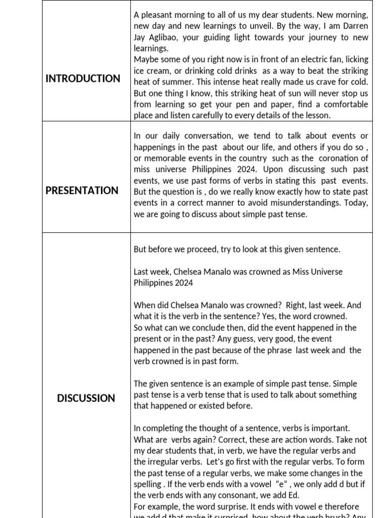 Podcast Script | PDF | Verb | Linguistics