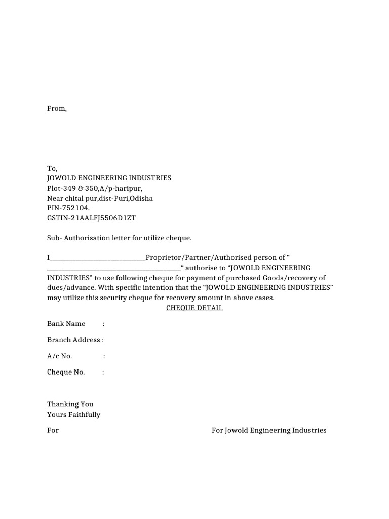 Cheque Receipt Detail | PDF