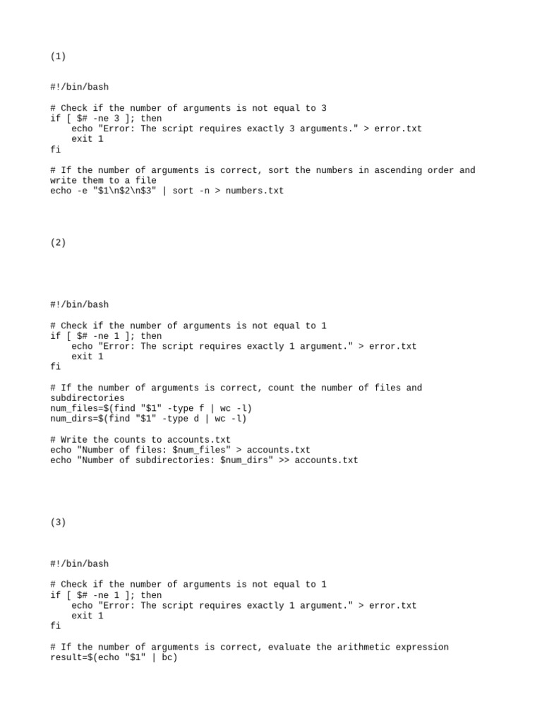Unix Programming Language Assignment(222008575) | PDF