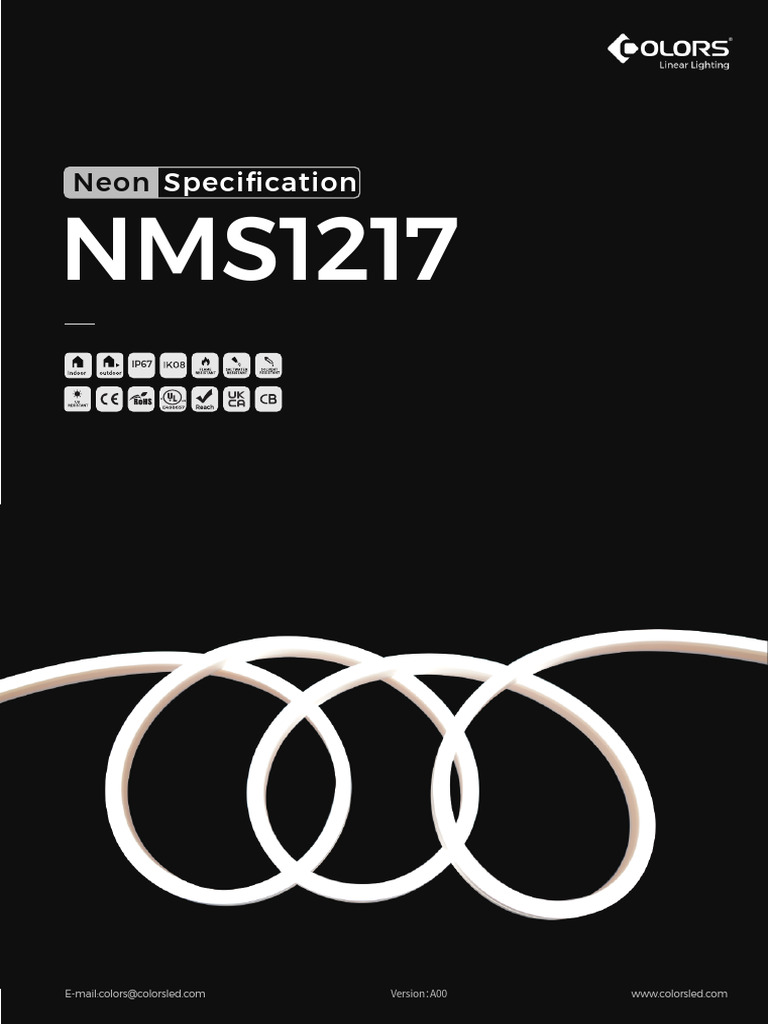 LC01A, NMS1217 Specification A00 | PDF | Light