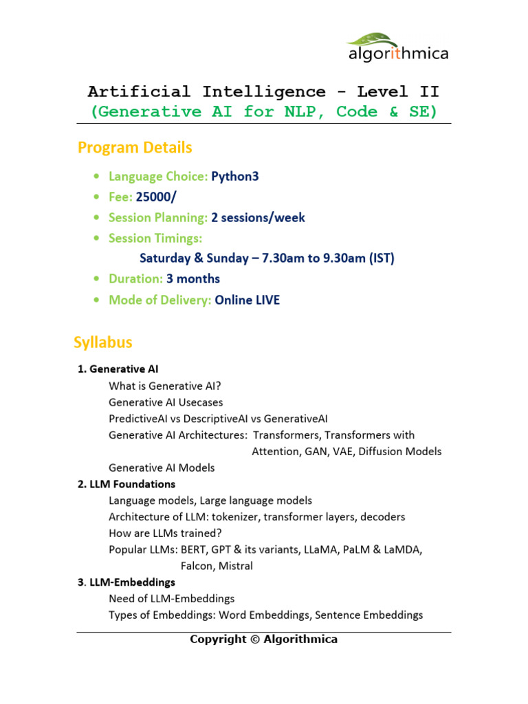 Artificial Intelligence Level 2 | PDF | Artificial Intelligence ...