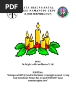 Liturgi Natal Ragam Profesi | PDF