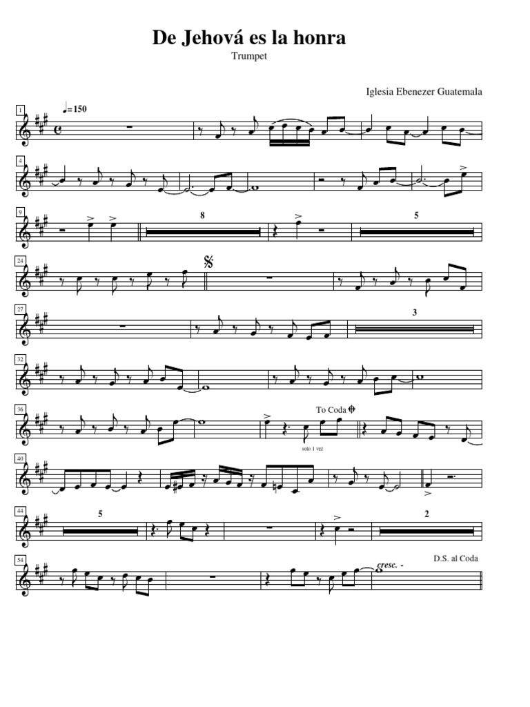 De Jehov Es La Honra | PDF