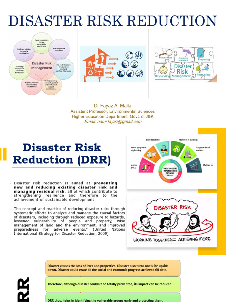 drr-220119041333 | PDF | Disaster Risk Reduction | Emergency Management