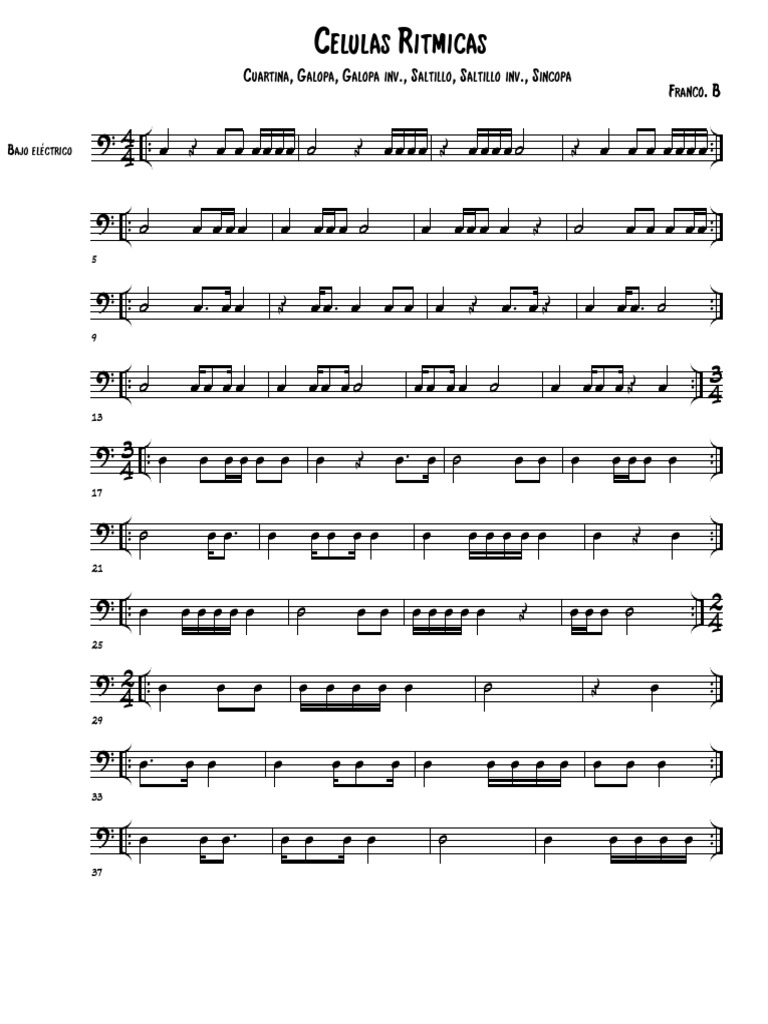 Celulas ritmicas | PDF