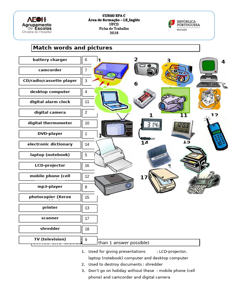 Tech 4 - electronic gadgets | PDF