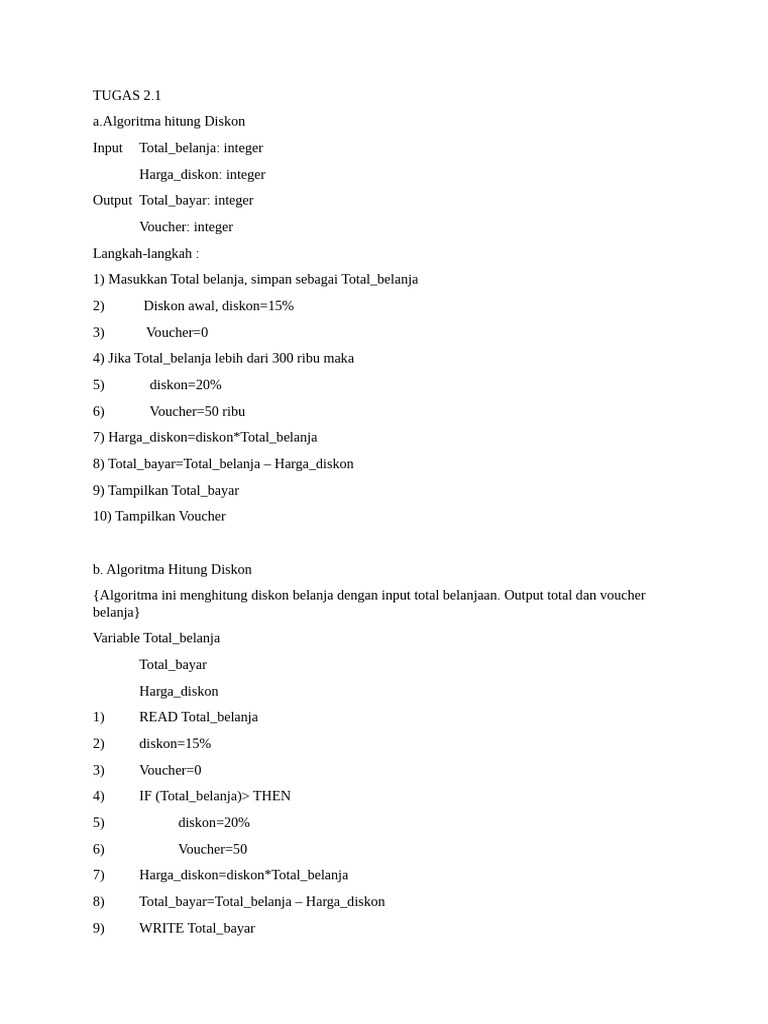 12 - Fatih Angriani - Tugas 2.1, 2.2,2.3 | PDF