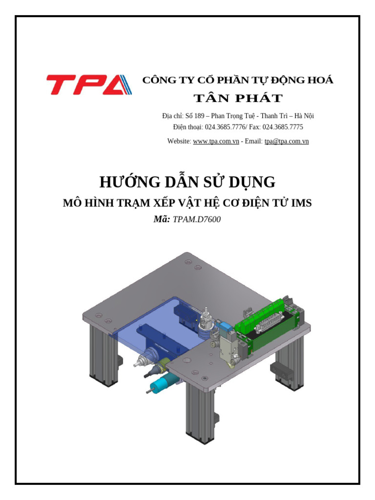 Tpam D7600 | PDF