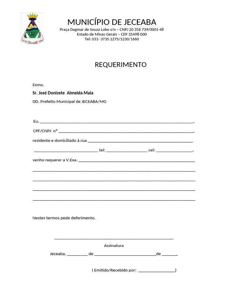 Requerimento 2022 | PDF