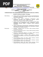 Contoh SK TPMPS (Tim Penjaminan Mutu Pendidikan Sekolah) | PDF