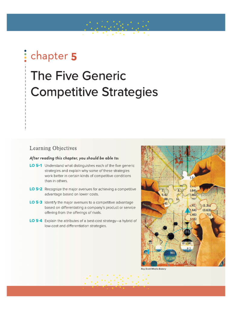5. Five Generic competitive strategies (4) | PDF
