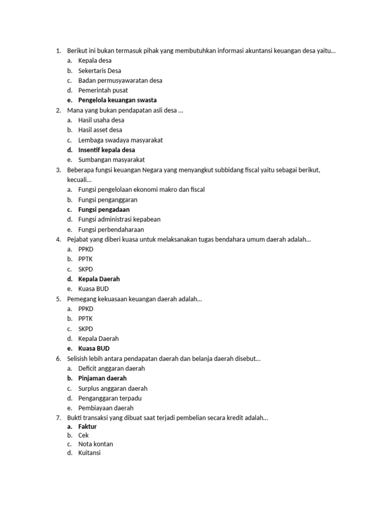 Otk Keuangan Xi | PDF