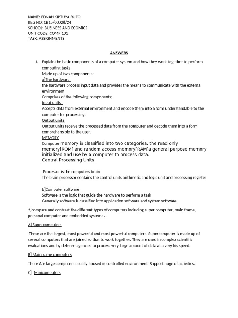 Assignment1 2 Pdf Computer Data Storage Graphics Processing Unit