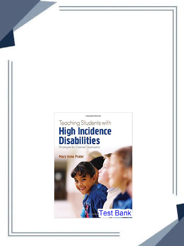 Teaching Students With High Incidence Disabilities Strategies for ...