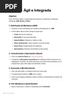 Modelo de GMUD: Estrutura e Aprovações | PDF