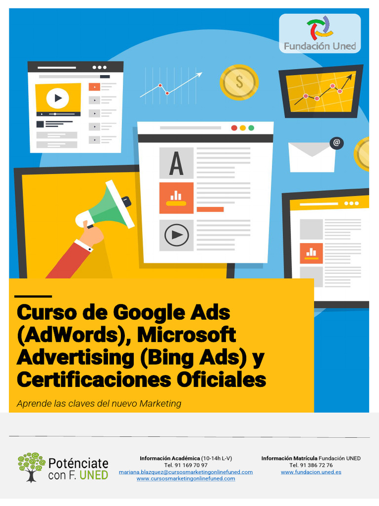 Curso de Google Ads (Adwords), Microsoft Advertising (Bing Ads) Y ...