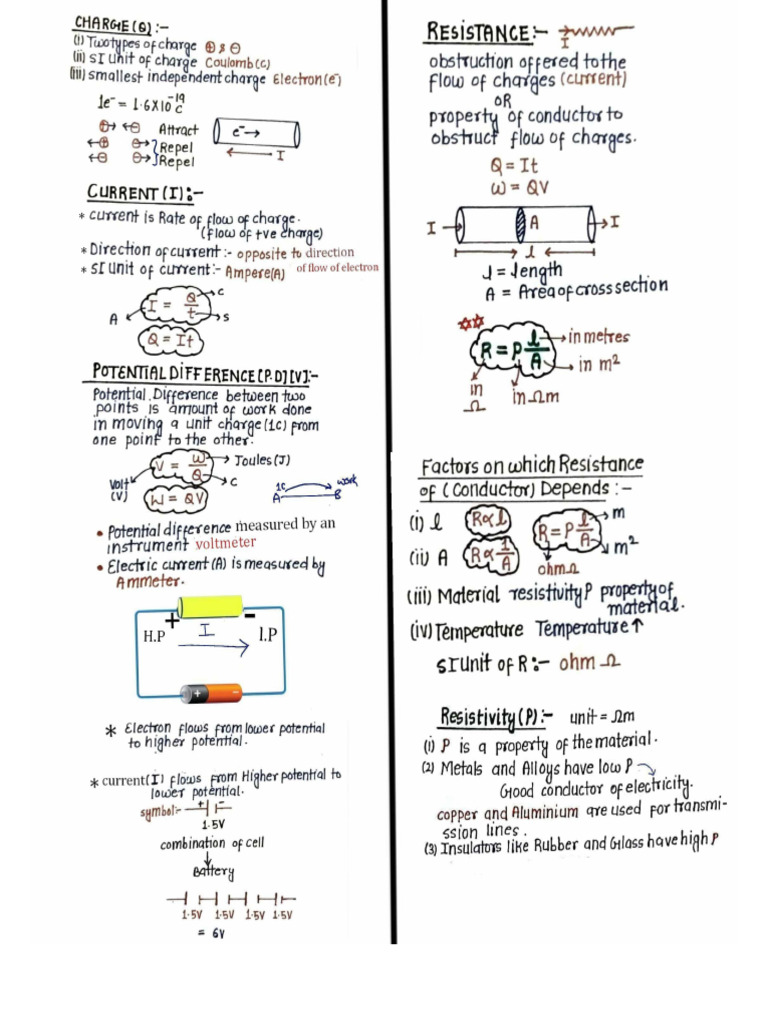 Electricity | PDF | Series And Parallel Circuits | Resistor