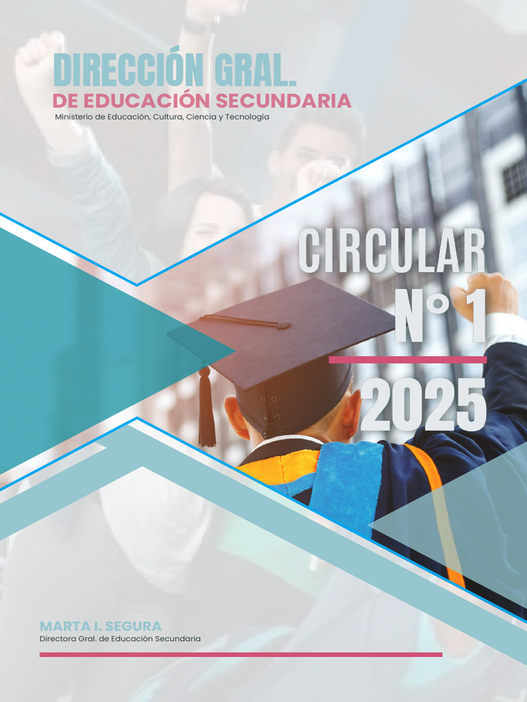 CIRCULAR N° 1 2025 | PDF | Literatura | Evaluación
