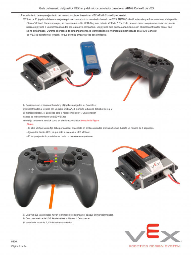 VEXnet UserGuide | PDF | Microcontrolador | USB