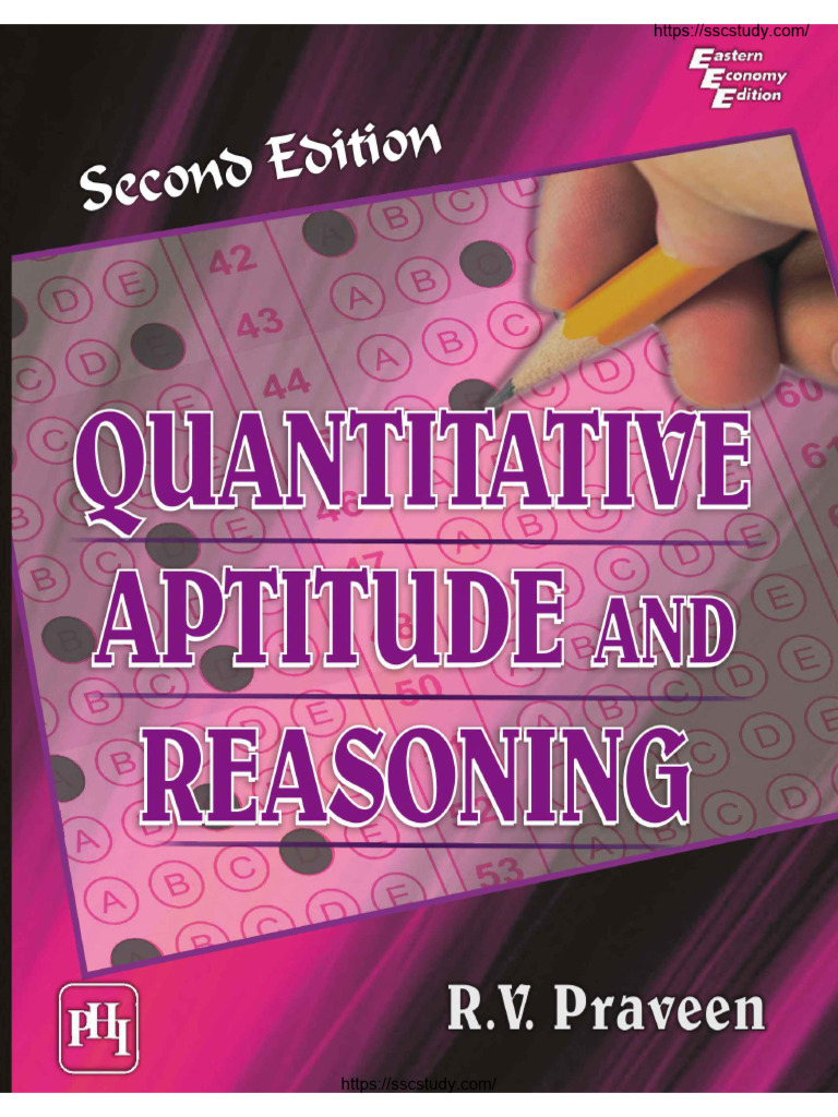 Quantitative Aptitude Book (Sscstudy - Com) | PDF