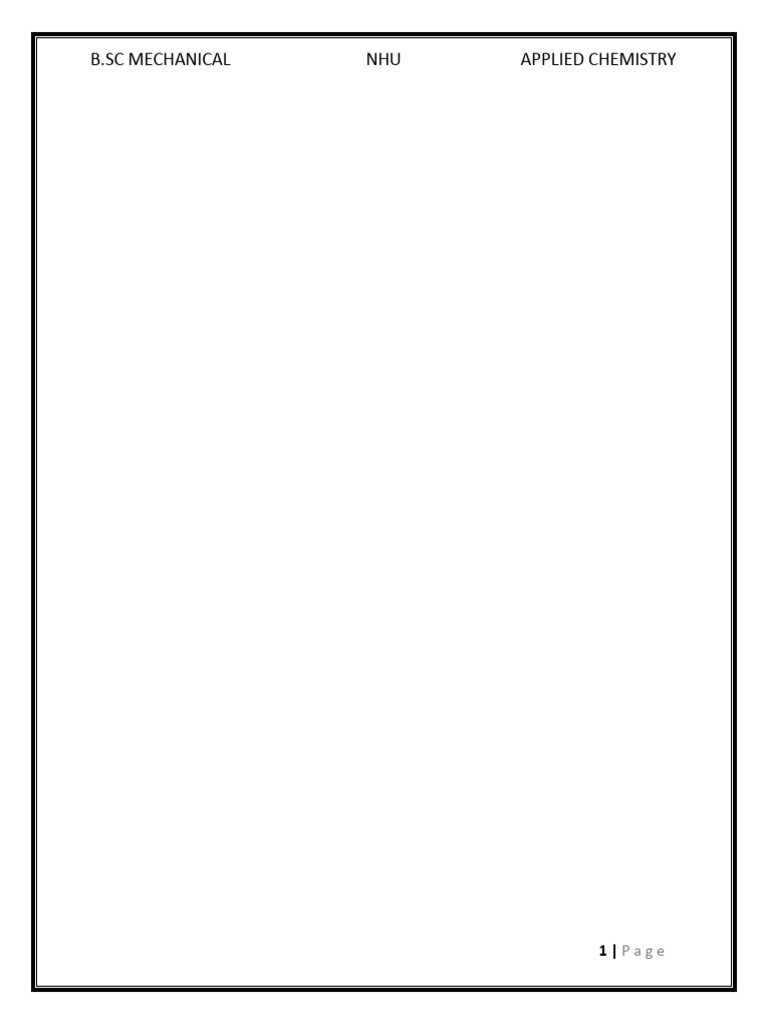 Applied Chemistry Lab Manual | PDF | Buffer Solution | Liquids