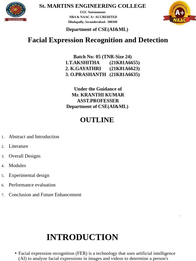 Mini Project 3rd PPT Final | PDF | Machine Learning | Deep Learning