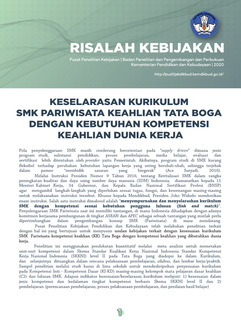 Keselarasan_Kurikulum_SMK_Pariwisata_Keahlian_Tata_Boga_Dengan_Kebutuhan_Kompetensi_Keahlian ...