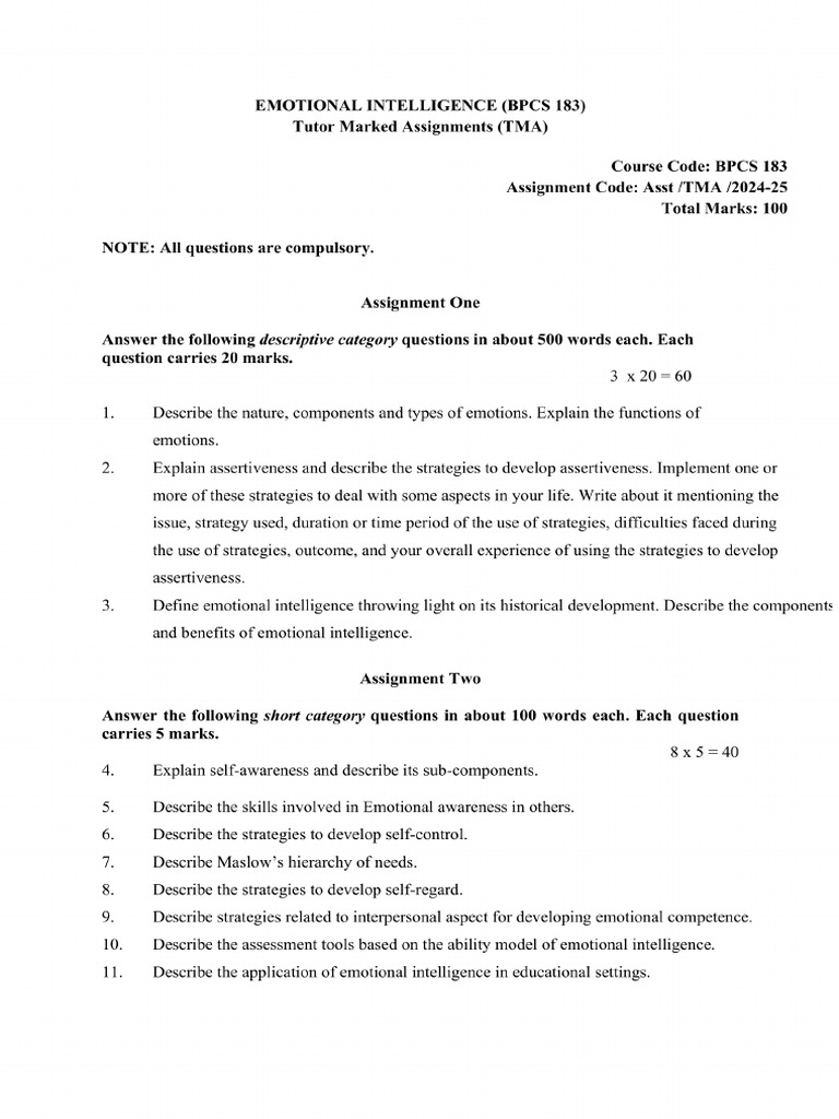 Bpcs-183 em 2024-25 Kunj Publication | PDF