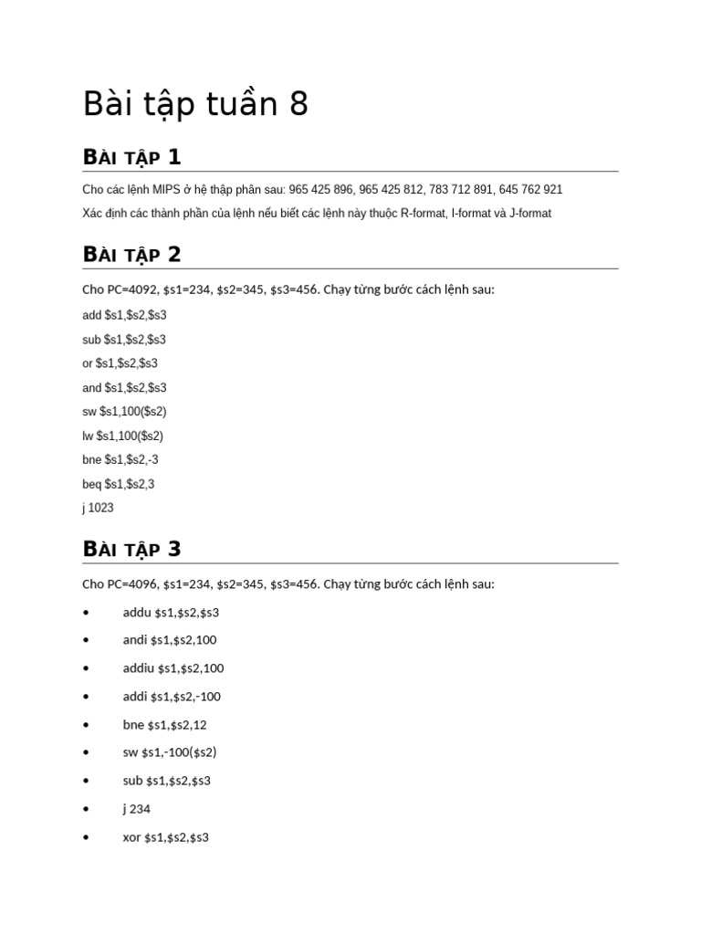 Week 08 Exercise | PDF