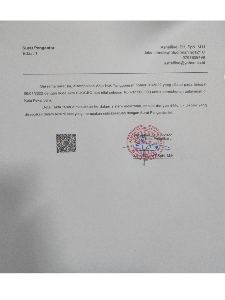 Pengantar APHT | PDF