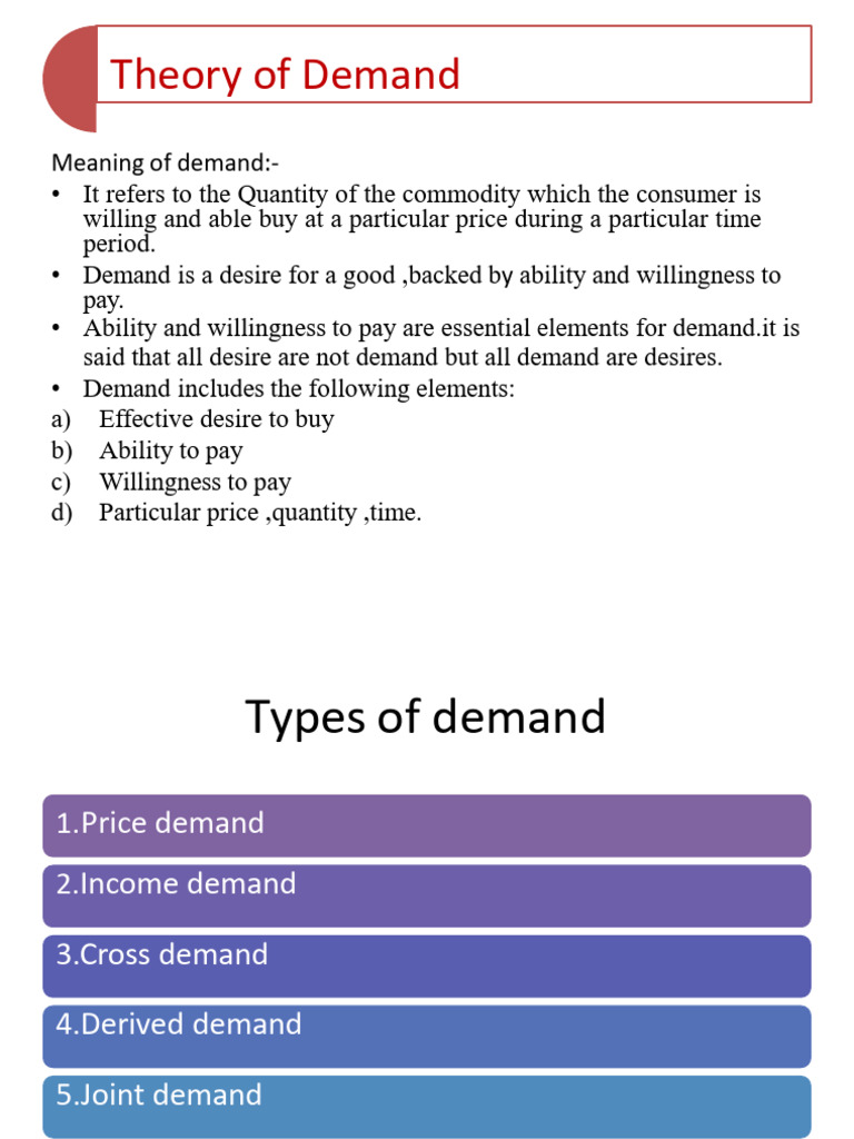 Understanding Demand Basics | PDF | Demand | Supply (Economics)