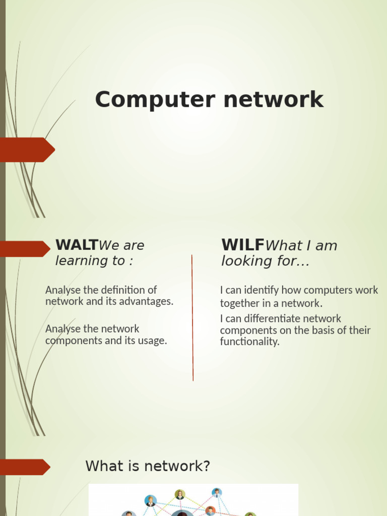 Class 2-Computer network | PDF | Computer Network | Network Switch