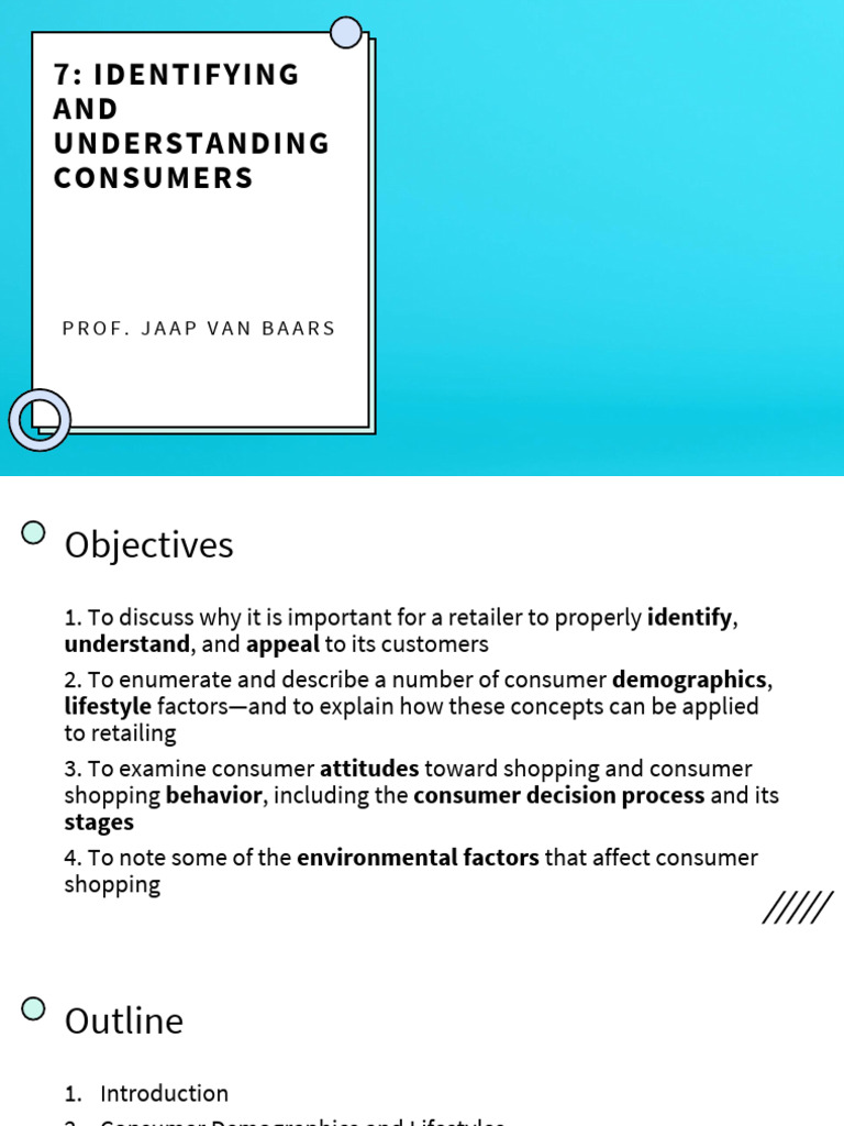 Understanding Consumer Behavior in Retail | PDF | Cost Of Living | Retail