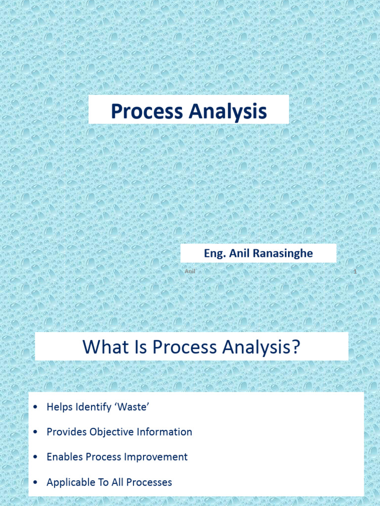 Chapter-3 WS Process Analysis | PDF