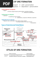 Hydrothermal Alteration and Alteration Types | PDF | Minerals | Rock ...