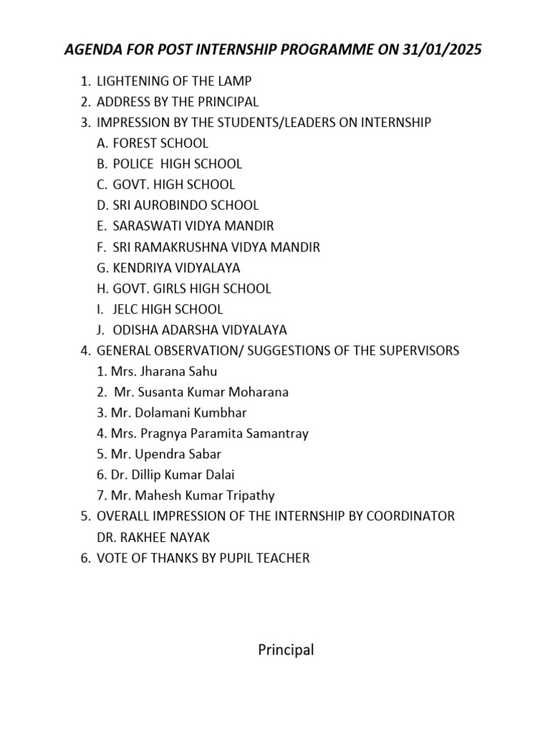 Post Internship (1) | PDF