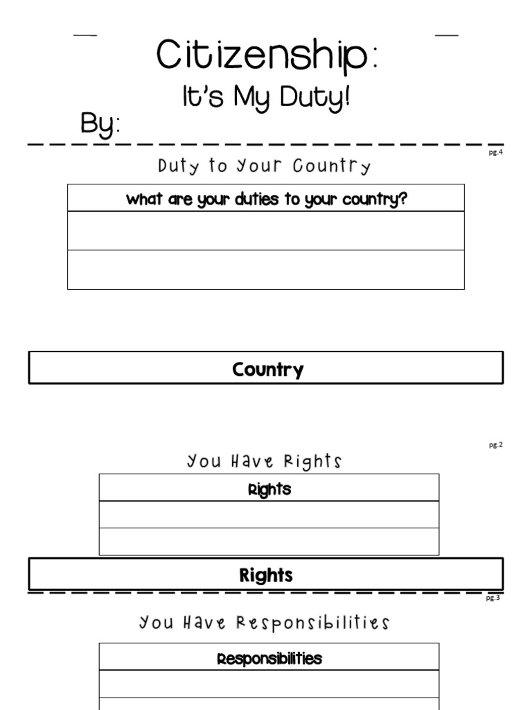 What Are Your Duties To Your Country? | PDF