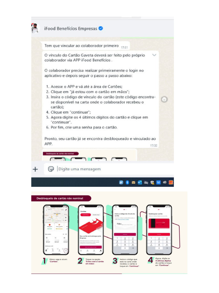 IFOOD Cartão Gaveta | PDF