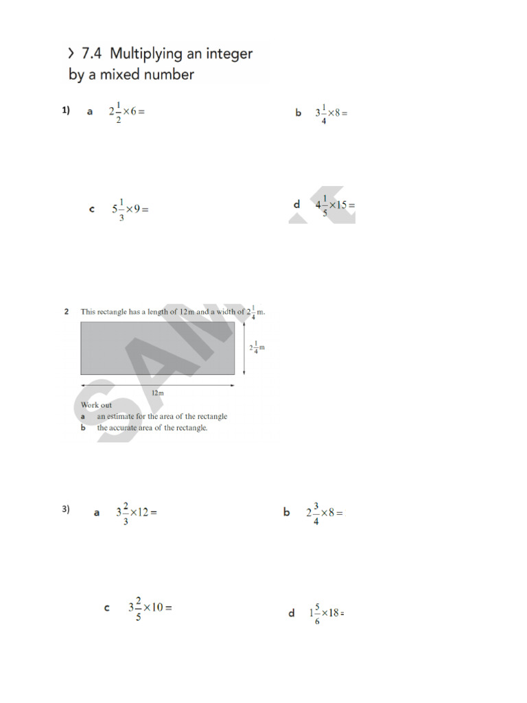 Multiplying and Dividing Integers | PDF