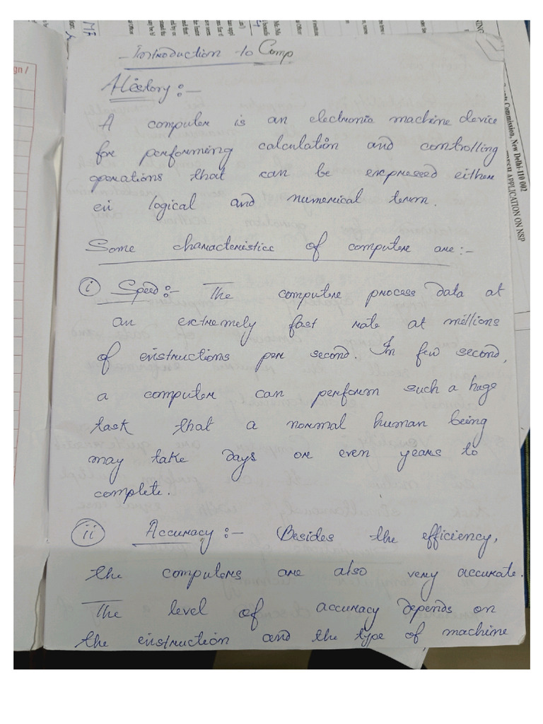 Computer Major Notes | PDF