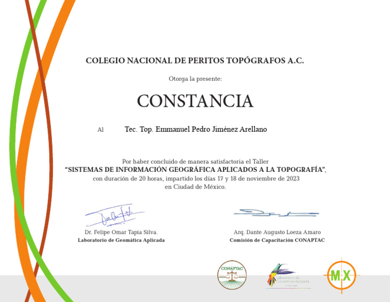 Tec. Top. Emmanuel Jiménez | PDF